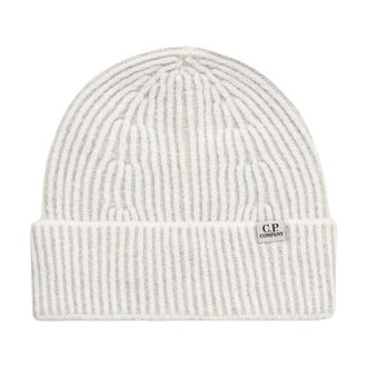 C.P. Company C.p. Company - Bonnet c&ocirc;tel&eacute; - unisex - Accessoires - Blanc - Taille: ONE Size