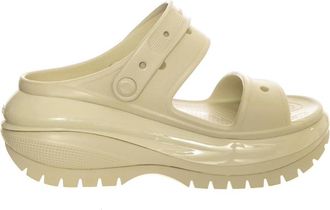 Crocs Femme, Chaussures, Beige, Taille: 38 EU Mega Crush Sandal