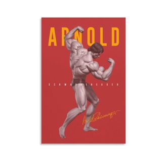 Generic Inspirierende Fitness-Zitate Arnold Schwarzenegger Poster (14) Poster, Kunstdruck, Wand-Foto, Malposter zum Aufhängen, Familiendekoration, 60 x 90 cm