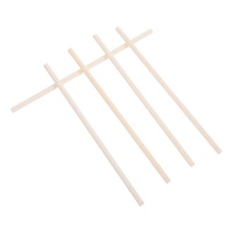 Cabilock Healeved 5 St&uuml;ck Brennzubeh&ouml;r aus Aluminiumoxid Hitzebest&auml;ndige Keramikbrennst&auml;be f&uuml;r Schmuckherstellung Brennst&auml;be f&uuml;r Perlenanh&auml;nger Feuerfestes Auf