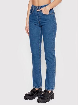 Levi's Jeans 501 Crop 36200-0225 Blau Cropped Fit
