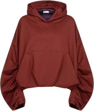 Dries Van Noten Femme, Sweatshirts et sweats à capuche, Rouge, Taille: 38 FR Combinaison Ruby