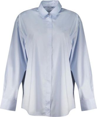 Guess Femme, Blouses et Chemises, Bleu, Taille: 42 FR Chemise &agrave; manches longues
