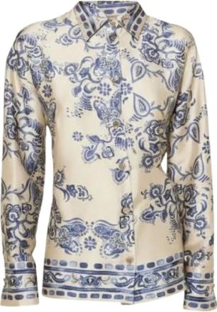 Liu Jo Femme, Blouses et Chemises, Multicolore, Taille: 46 FR Shirt