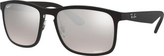 Ray-Ban Homme, Accessoires, Noir, Taille: 58 MM Rb4264 Square Lunettes de soleil