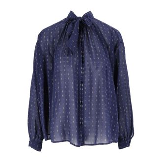 Forte_Forte My Shirt - Femme - Blouses et Chemises - Bleu - Taille: 38 FR