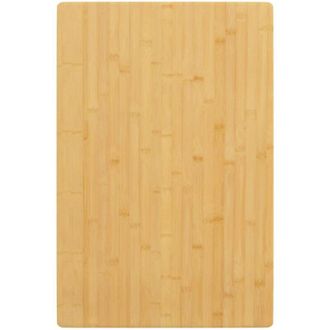 vidaXL Dessus de table 60x100x2,5 cm bambou