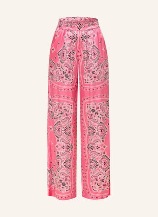 Darling Harbour Darling Harbour Marlenehose Aus Seide rot