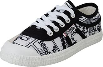 Kawasaki Mixte Cartoon Canvas Shoe Sneakers Basses, 1002 White, 37 EU