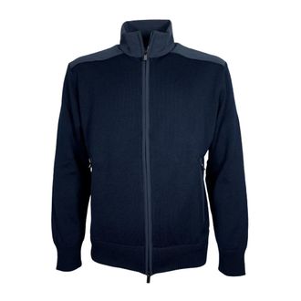Paul & Shark Cardigan Zip - - Sweatshirts & Hoodies - Herren - Blau - 4XL