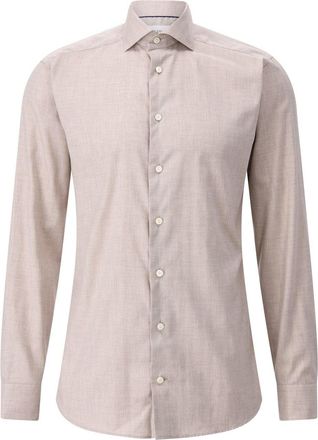 Eton Slim-Fit Flanellhemd aus Baumwolle