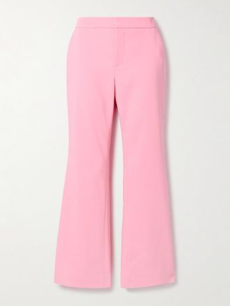 Balmain Pantalon Droit En Cr&ecirc;pe - Rose
