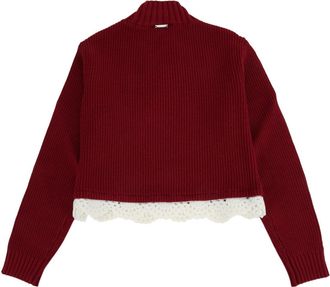 Twin-Set Dettaglio Sweater - Red