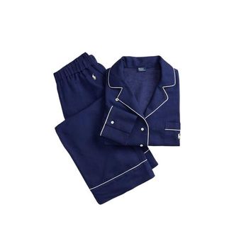 Polo Ralph Lauren Ensemble de pyjama uni en coton m&eacute;lang&eacute;