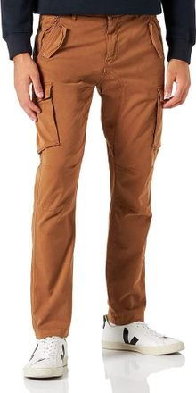 Gianni Lupo Herren Gl2363p Lässige Hose, Tabak-Braun, 10-22