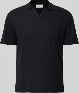 Officine G&eacute;n&eacute;rale Poloshirt mit V-Ausschnitt