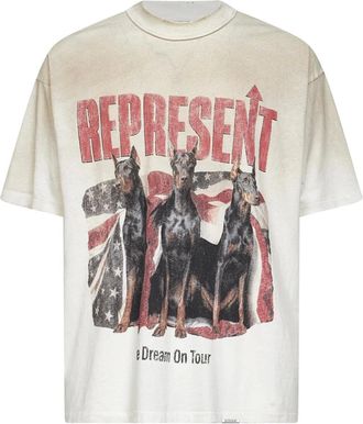 Represent Represent, Homme, Tops, Beige, Taille: XL T-shirts et polos Represent