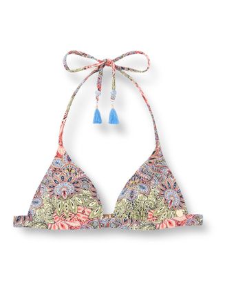 Sylvie Flirty Lingerie Damen Bikinioberteil Berendina, Mehrfarbig (Little Print 4300), 40A