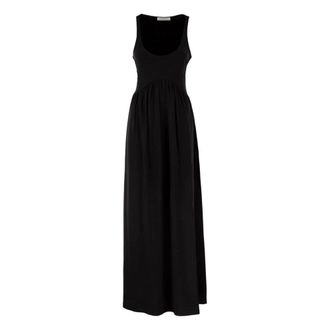 Sportmax Femme, Robes, Noir, Taille: 40 FR Maxi Robes