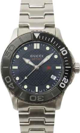 Gucci Montre vintage doccasion - Homme - Pre-owned - Noir - Taille: ONE Size