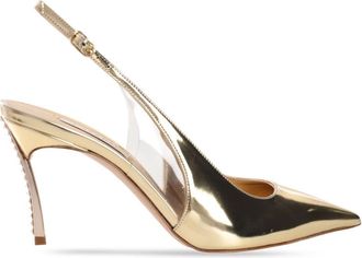 Casadei Alice Blade Pumps 80mm - Gold