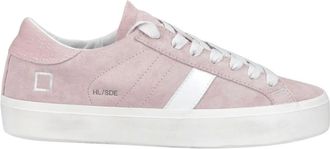 D.A.T.E. D.a.t.e. - Hill Low Suede - Femme - Chaussures - Rose - Taille: 39 EU