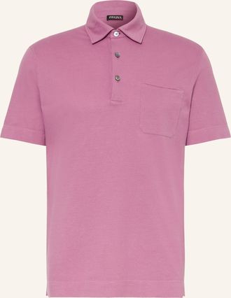 Ermenegildo Zegna Zegna Piqu&eacute;-Poloshirt rosa