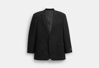 Coach Blazer Mit Einem Knopf