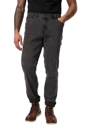 JP1880 Herren große Größen Übergrößen Menswear L-8XL bis 70, Jeanshose, 5-Pocket, Regular-Fit, Raw-Denim-Hose Grey Denim 60 714283905-60