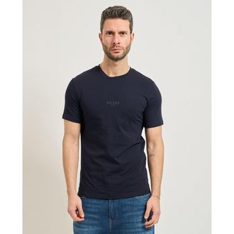 Guess T-shirt homme Col Rond Manches Courtes Aidy