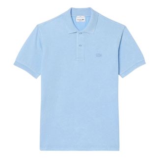 Lacoste L.12.12 Poloshirt f&uuml;r Herren/Damen Unisex, Gewaschen (Hellblau)