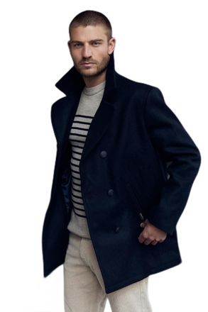 Armor Lux Herren KERMOR Caban Pijacke Caban Homme Kermor, Schiff., 56 (Herstellergr&ouml;&szlig;e: 56)