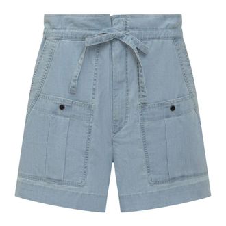 Isabel Marant Damen, Shorts, Blau, MGr&ouml;&szlig;e
