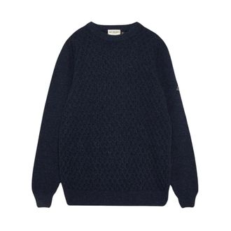 Roy Rogers Rundhals-Pullover - - Knitwear - Herren - Blau - M