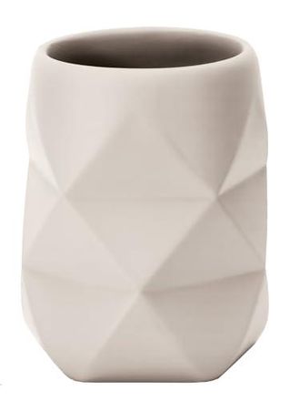 Kleine Wolke Zahnputzbecher Crackle, Accessoires, Farbe Bast, Material: Polyresin