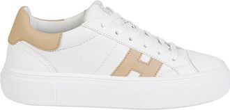 Hogan Femme, Chaussures, Blanc, Taille: 38 1/2 EU H705 Baskets