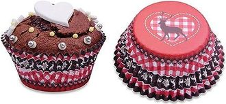 Städter Backförmchen, Papier, Mehrfarbig, 30 x 5 x 3.5 cm