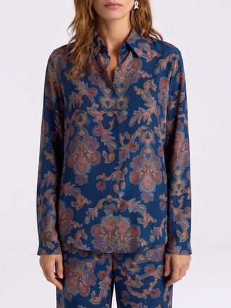 Momoni Chemise Femme couleur Bleu