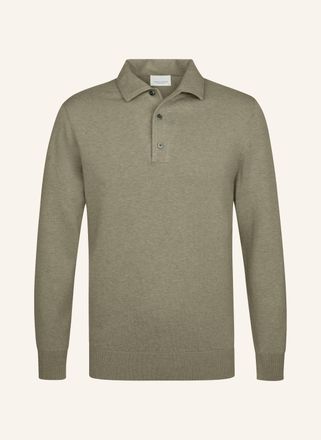 Profuomo Profuomo Polo Langarm gruen
