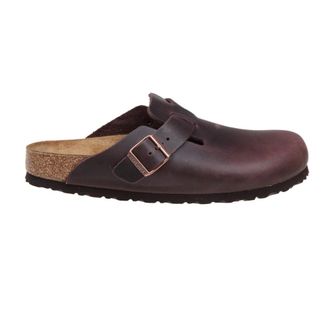 Birkenstock Homme, Chaussures, Brun, Taille: 38 EU Mules en cuir marron