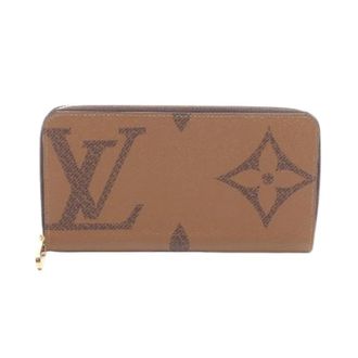 Louis Vuitton Pre-owned Zippy Geldb&ouml;rse Monogram Giant Reverse Lange Geldb&ouml;rse - - Pre-owned - Damen - Braun - ONE SIZE