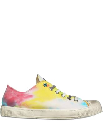 Gienchi x Jean Michel Batik-Sneakers - Gelb