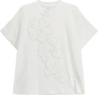 Imperial Femme, Tops, Blanc, Taille: 38 FR T-Shirt