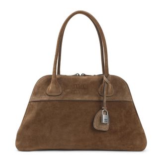 Miu Miu Vivant Wildleder Tasche - - Bags - Damen - Braun - ONE SIZE