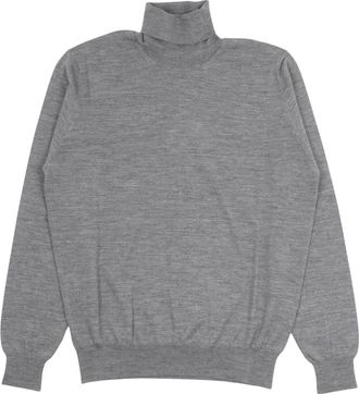 FILIPPO DE LAURENTIIS Homme, Pulls, Gris, Taille: XL Pull Col Roul&eacute;
