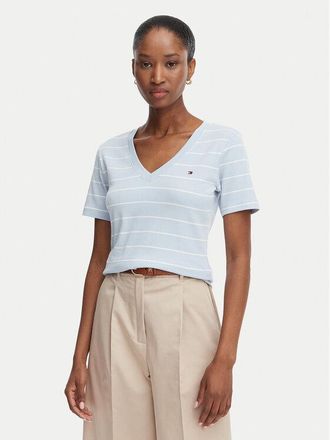 Tommy Hilfiger T-Shirt Cody WW0WW40584 Blau Regular Fit