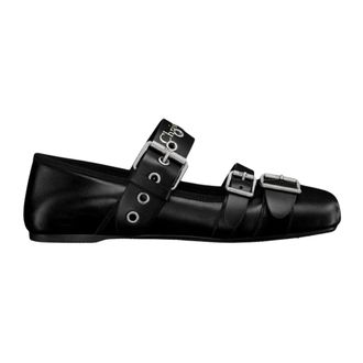 Dior Punk Ballerina Schuhe - - Shoes - Damen - Schwarzk - 36 EU