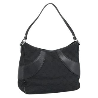 Gucci Pre-owned Vintage GG Canvas Umh&auml;ngetasche - - Pre-owned - Damen - Schwarzk - ONE SIZE