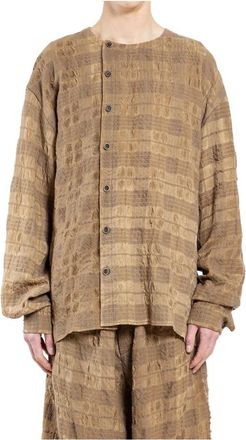 Uma Wang UMA Wang, Homme, Tops, Brun, Taille: M Tobin Top