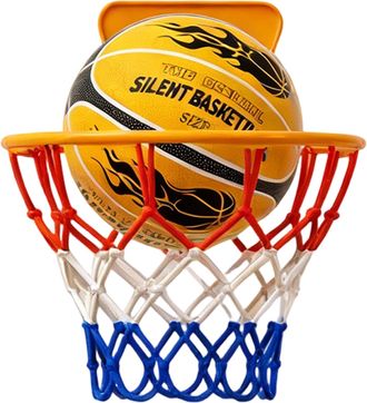 Generico Leiser Basketball zum Dribbeln ohne L&auml;rm, leiser &Uuml;bungsball, ger&auml;uscharmes Training, ideal f&uuml;r Kinder, M&auml;dchen, Jugendliche, Zuhause, Schlafzimmer